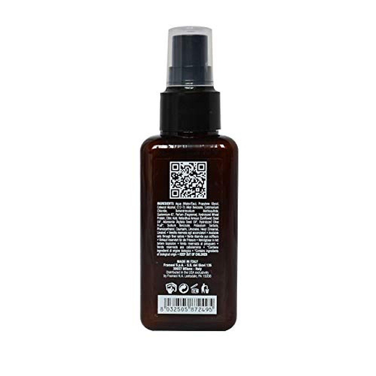 Framesi Barber Gen Leave In Conditioner, 3.4 fl oz, Beard and Hair Conditioning Spray