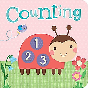 Little Learners 10 Board Book Library Set Includes Counting, Colors, Feelings, Animals, The Wheels on the Bus, Opposites, ABCs, Twinkle Twinkle Little Star, Please & Thank You, and Shapes