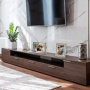 SW SAINT WINO 8x10 Picture Frame Set, Wedding Picture Frame and Family Pictures Ideal for Gifts, Crystal Silver Glass Photo Frame, Crushed Diamonds 2 Piece Pack for Tabletop Display.