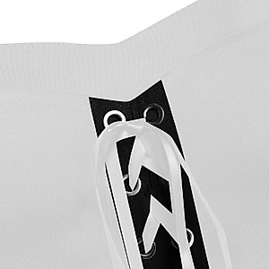 Renaissance Faire Costume Women Party Dress Gothic Dresses Halloween Costume Woman Halloween Costume Women Costumes Snow White Costume for Women Peasant Dress Medieval Dress for Women（4-White,Small）