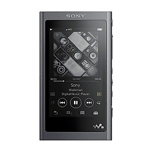 Sony NW-A55/B Walkman NW-A55 Hi-Res 16GB MP3 Player, Grayish Black