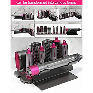 MD Global Transformable Stand Holder for Styler Rack Can Transform The Form Airwrap Styler Storage Organizer