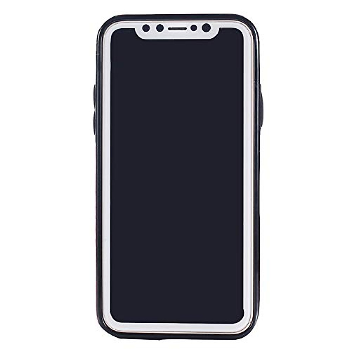 Bisexual Pride Heart Wallet Phone Cases Fashion Leather Design Protective Shell Shockproof Cover Compatible with iPhone X/XS