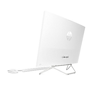 HP 27” All-in-One Desktop PC, AMD Ryzen 7 5700U, 12GB RAM, 256GB SSD & 1TB HDD, FHD IPS Display, Windows 11 Pro(27-CB0052, 2022)(Renewed)