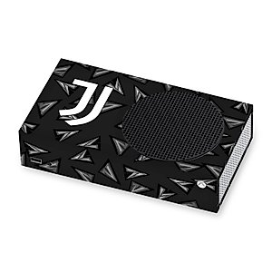 Head Case Designs Officially Licensed Juventus Football Club Geometric Pattern Art Matte Vinyl Sticker Gaming Skin Decal Cover Compatible with Xbox Series S Console