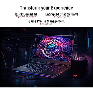 ASUS ROG Strix Scar 15 VR-Ready Gaming Laptop, 15.6”300Hz IPS FHD, AMD Ryzen 9 5900HX (4.60GHz 8 core), RGB Backlit KB, GeForce RTX 3080 (130W), Win 10, w/ Accessories (64GB RAM | 4TB PCIe SSD)