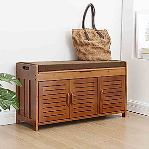 Free Standing Shoe Racks Shoe rack, Entrance shoe changing stool, home shoe cabinet, multi-functional doorway shoe bench, with door storage stool, storage stool, sitable shoe rack ( Size : 90cm*32.5cm