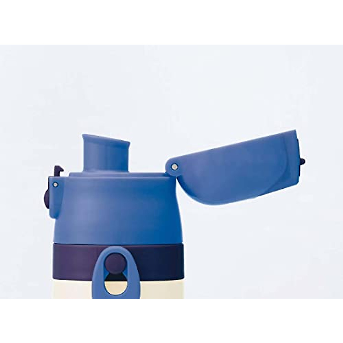 Skater SKDC4-A Children's 2-Way Stainless Steel Kids Water Bottle with Cup, Dinosaur, 15.2 fl oz (430 ml), Boys