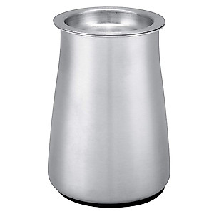 Joyzan Powder Sugar Shaker, Stainless Steel Coffee Grind Sifter Sieve Fine Mesh Tea Infuser Mesh Strainer Ground Filter Container Receiver Pot Making Accessory Cups Steep Espresso Cappuccino Latte