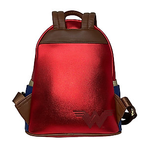 Loungefly Wonder Woman DC Comics Cosplay Womens Double Strap Shoulder Bag Purse