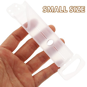 Luxshiny Knoves 6pcs Plastic Knife Case Clear Covers Sleeves Knives Guard Universal Sheath Blade Guards Protector for Bread Carving Chef Cleaver Kitchen Knife 13.5X3.85X0.5CM Chef Backpack