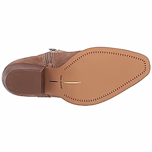 Dolce Vita Women's SILMA Ankle Boot, Truffle Suede, 8