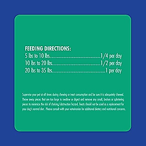 N-Bone Puppy Teething Rings Salmon Flavor Dog Treat, 6 Count Bag, 7.2-oz