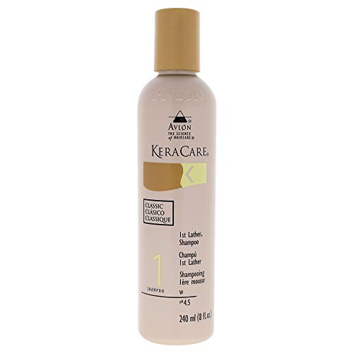 KeraCare 1st Lather Shampoo by Avlon for Unisex - 8 oz Shampoo