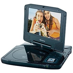 Memorex MVDP1078 8-Inch Portable DVD Player, Black