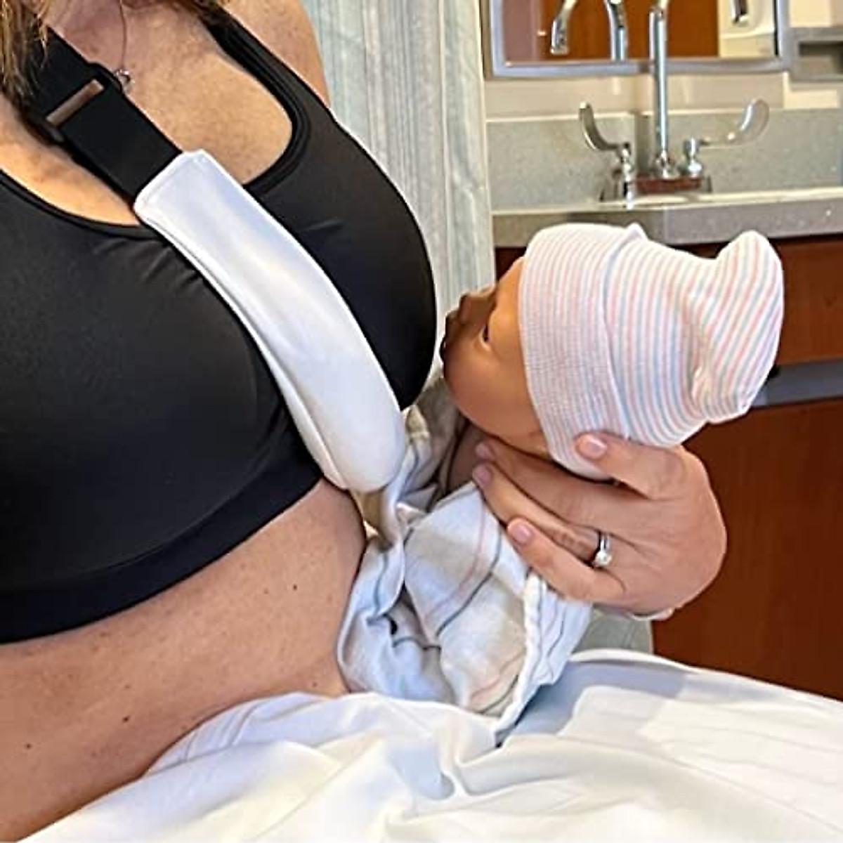 The Nuzzi Breast Positioner for Hands Free Nursing (Small-Medium)