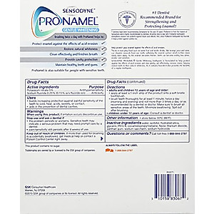Sensodyne pronamel Gentle Whitening Tooth Paste 4 Pack/ 6.5 Ounce Net Wt 26 Ounce