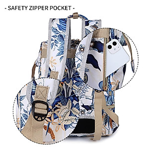 V-COOOL Breast Pump Bag, Cooler and Moistureproof Backpack Double Layer for Working Mom Outdoor, Pump Tote Bag fit Most Breast Pumps