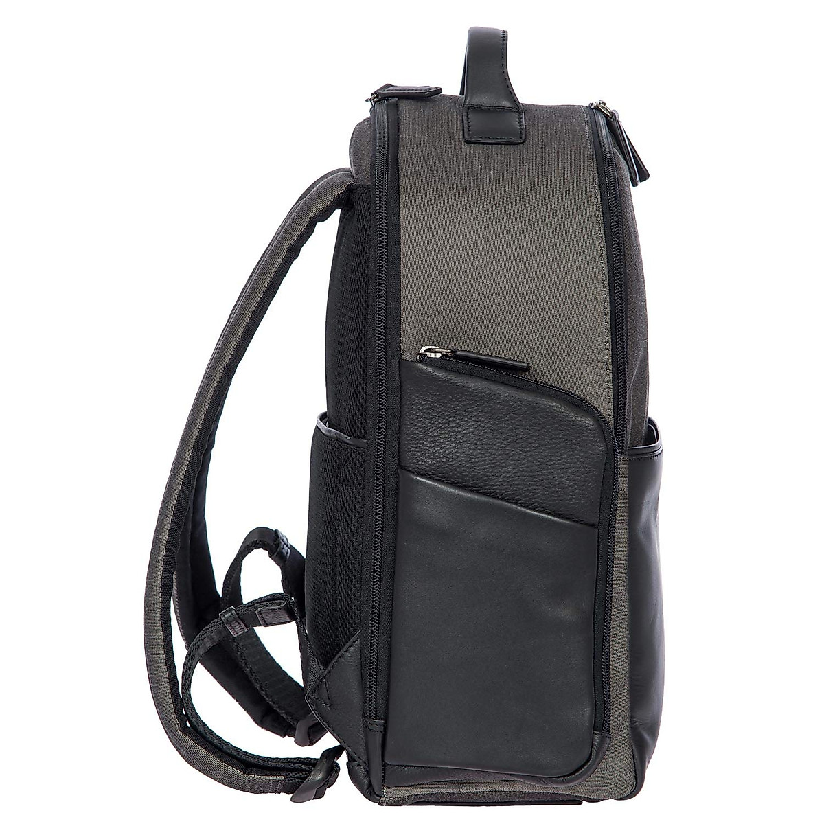 Bric's Monza Medium Laptop|Tablet Business Backpack, Grey.Black, One Size