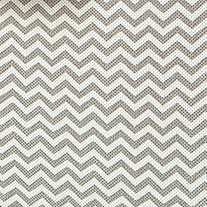 mDesign Soft Fabric Wall Mount/Over Door Hanging Storage Organizer - 4 Large Cascading Pockets - Holds Office Supplies, Planners, File Folders, Notebooks - Chevron Zig-Zag Print - Taupe/Natural