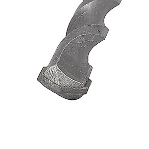 uxcell 12mm Dia 145mm Long Carbide SDS Round Shank 2 Flutes Hammer Masonry Drill Bit