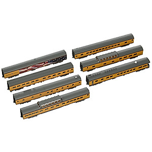 Kato USA Model Train Products N Scale Union Pacific Excursion Train 7-Car Set