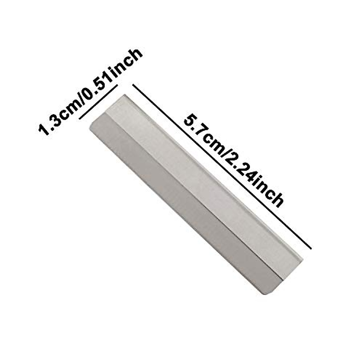 Honbay 50PCS Stainless Steel Eyebrow Trimmer Blades Eyebrow Hair Removers with Cover for Women