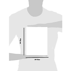 CrafTreat French Writing Stencils for Painting on Wood, Canvas, Paper, Fabric, Wall and Tile - French Script - Size: A4 (8.3 x 11.7 Inch) - Reusable DIY Art and Craft Stencils - French Letter Stencil