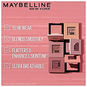 Maybelline Fit Me Blush, Lightweight, Smooth, Blendable, Long-lasting All-Day Face Enhancing Makeup Color, Wine, 1 Count
