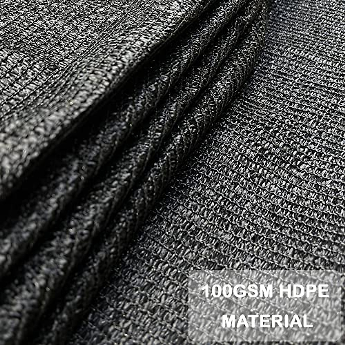 75% UV Protection Shade Cover Sunblock Cloth Mesh Fabric Net with Lock Holes for Garden Flower Plant (5x5 ft)