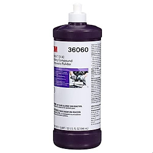 Perfect-It Perfect-It EX AC Rubbing Compound, 36060, Fast Cutting, High Performing, 1 qt (32 fl oz)