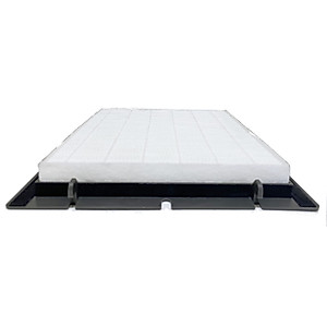 Nispira True HEPA Replacement Filter Compatible with Ivation 5-in-1 Air Purifier Ozone Generator IVAOZAP04, 2 Pack