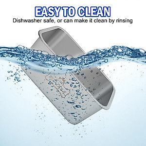 Vumdua Water Bowls for Large Dogs, 3 Gallons Durable Stainless Steel Dog Bowls - Large Capacity Water and Food Bowl for Large, X - Large Breed Dogs Indoor Outdoor, Easy to Clean