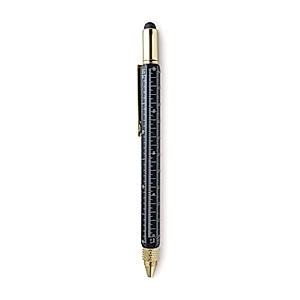 DesignWorks Ink Standard Issue Multi-Tool Pen, Black