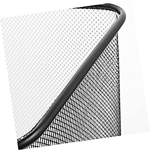 DOITOOL Supplies Gare Kitchen Wastebasket Storage Square Mesh Lightweight Office for Modern Small Bins Container Garbag Open Trash Cans Paper Garbage Desk Vintage Living Rubbish Bin