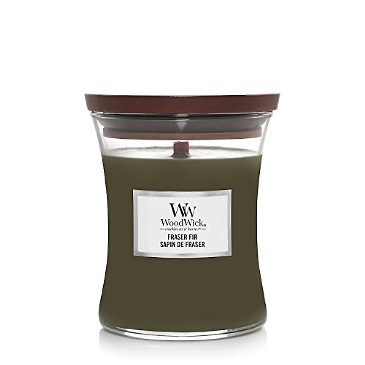 WoodWick 5038581057903 Candle Medium Frasier Fir 92175E, one Size