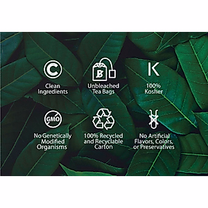 Buddha Teas - Organic Ashwagandha Root Tea - Herbal Tea - For Health & Wellbeing - With Antioxidants & Minerals - Clean Ingredients - Caffeine Free - OU Kosher & Non-GMO - 18 Tea Bags (Pack of 1)