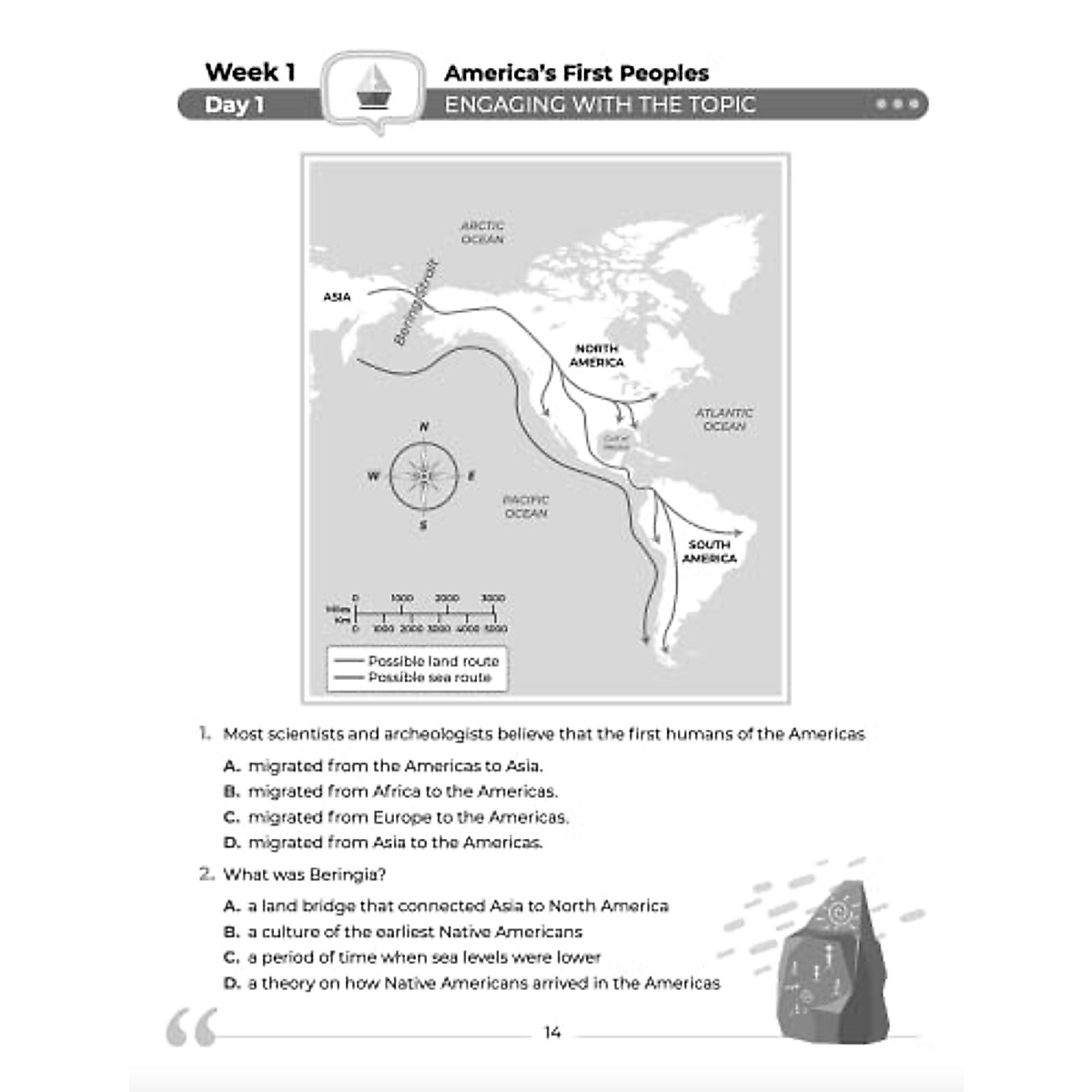 7th Grade Social Studies: Daily Practice Workbook | 20 Weeks of Fun Activities | History | Government | Geography | Economics | + Video Explanations for Each Question (Social Studies by ArgoPrep)