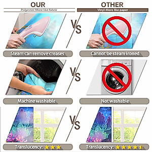 ZTHMOE 7x5ft Fabric Summer Under The Sea Photography Backdrop Little Mermaid Princess Girl Background Birthday Party Ocean Baby Shower Decorations Photo Banner Props