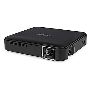 Miroir M125 LED Portable Projector | 70" Image |854 x 480p Resolution | HDMI | DLP| (RENEWED) 2 - Year Warranty