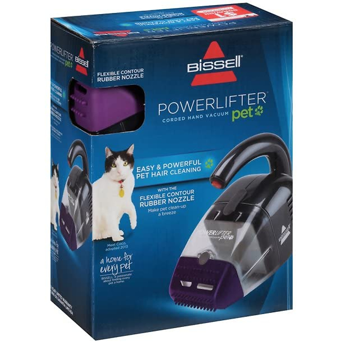 Bissell, Purple Powerlifter Pet Corded Hand Vacuum