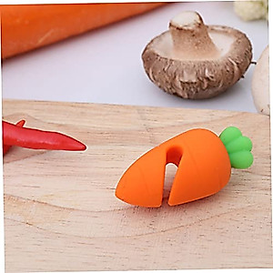 2pcs Kitchen Utensil Holder Silicone Spatulas Cakesicle Stand Soup Pot Lid Lifter Overflow Tools Silicone Clip Pot Carrot Pan Bracket Boil Guard Kitchen Tool Pot Cover Stopper