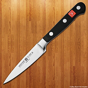 Wusthof Classic Paring Knife, One Size, Black, Stainless Steel