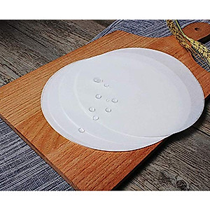 Parchment Paper Baking Circles 8 Inch Diameter, Baking Paper Liners for Baking Cakes, Cooking, Dutch Oven, Air Fryer, Cheesecakes, Tortilla Press (8inch-100Pcs)