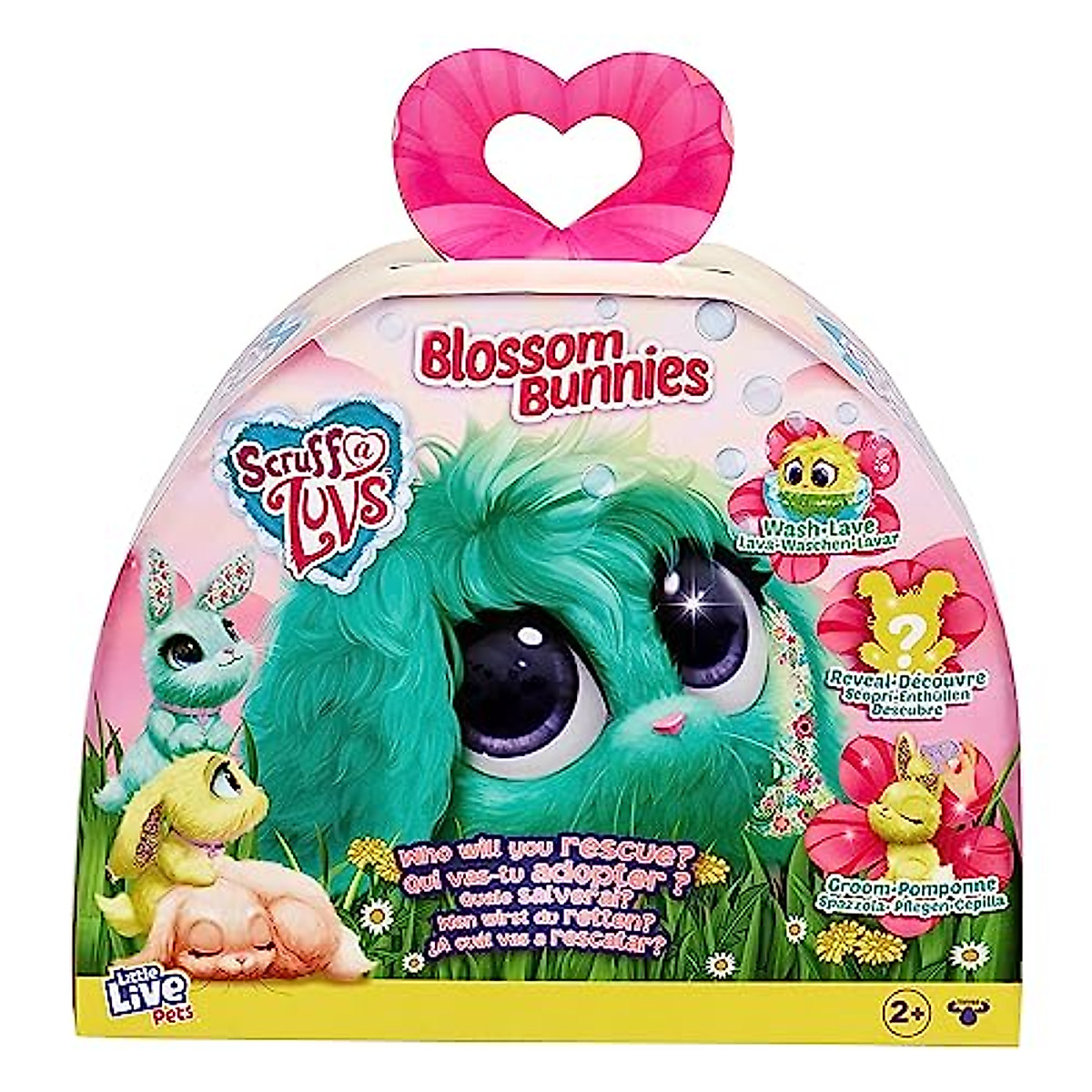 Little Live Scruff-A-Luvs S8 Blossom Bunnies, Multicolor (30315)