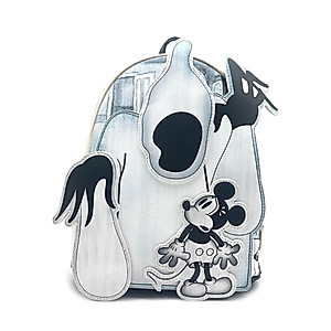 Loungefly X LASR Exclusive Disney The Haunted House Mickey Mini Backpack Fashion Cosplay Disneybound Cute Backpack