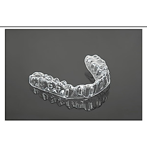 1 Upper or 1 Lower Armor Guard Custom Dental Mouth Guard 40 Years Dental Lab Experience for Teeth Grinding, Clenching and Multi-Symptom TMJ Bruxisum Relief