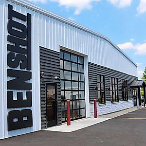 BenShot Hockey Puck Glasses - 16oz Pint, 11oz Rocks, 15oz Wine | Made in the USA