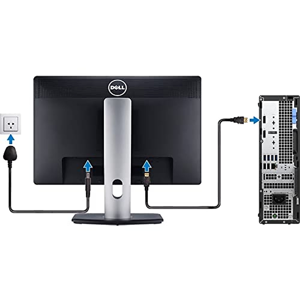 Dell OptiPlex 5000 Desktop Computer - Intel Core i7 12th Gen i7-12700 Dodeca-core (12 Core) 2.10 GHz - 16 GB RAM DDR4 SDRAM - 512 GB M.2 PCI Express NVMe 3.0 x4 SSD - Small Form Factor - Black