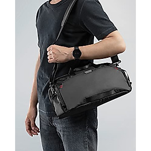 tomtoc Carrying Bag for Nintendo Switch OLED & Nintendo Switch, Protective Large Capacity Travel Storage Pouch for Switch Console, Dock, Pro Controller and More Accessories, Black